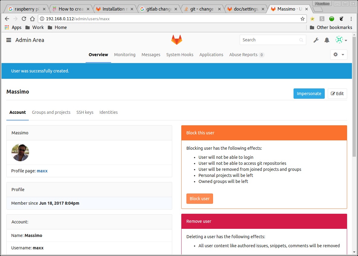 Massimos Blog Gitlab On The Raspberry Pi 3 2171