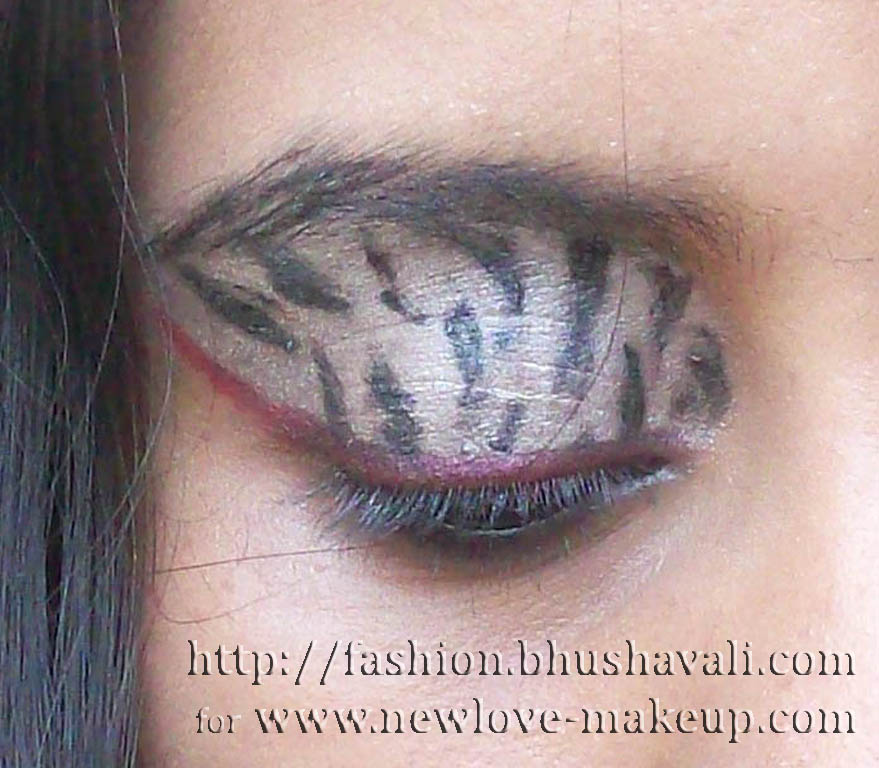 Zazzling Zebra Eye Makeup! | Fashion Panache