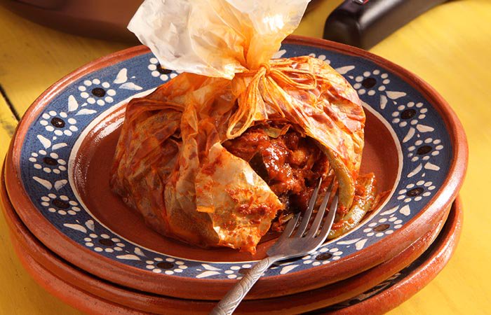 Receta del mixiotes de pollo - Pretty Dice