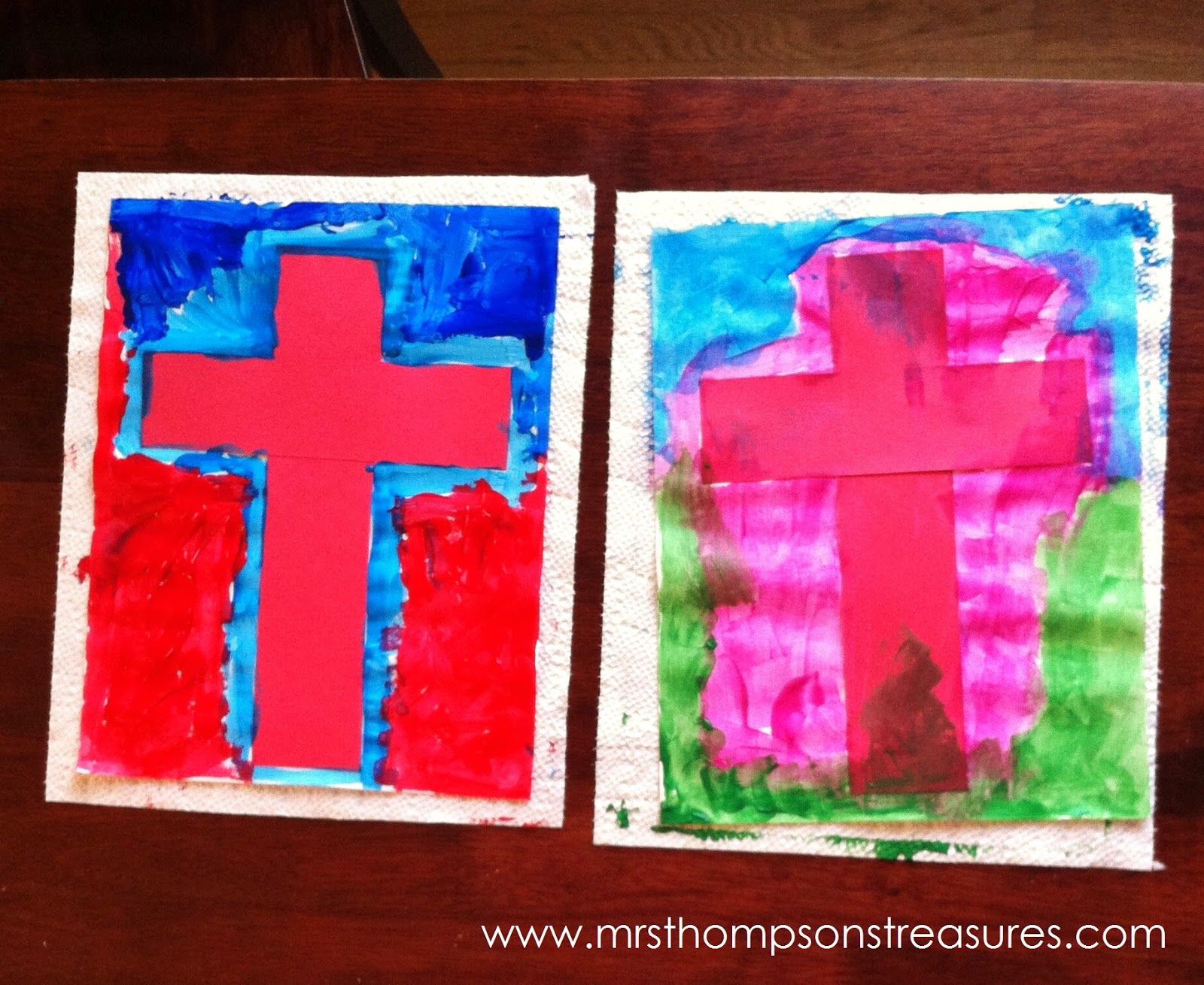 Painting the Cross – Mrs. Thompson's Treasures