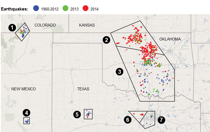 The Rural Blog: USGS releases maps of earthquakes thought to be ...