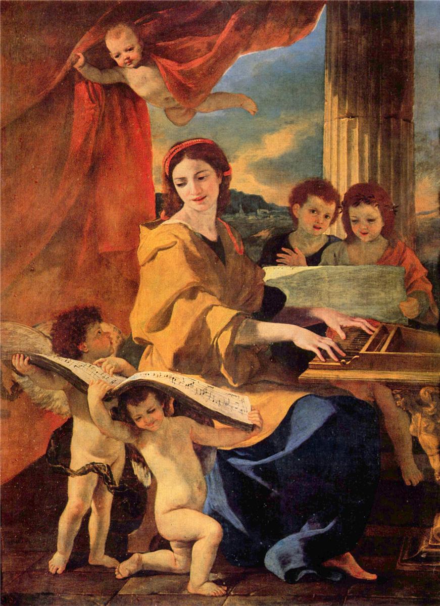 Infinite Art Tournament: Saint of the Month: St. Cecilia!