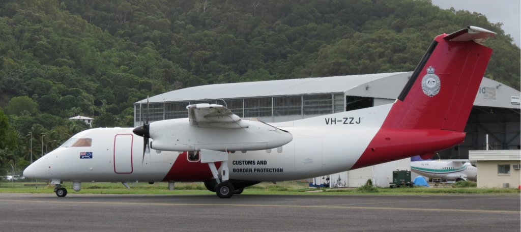 Far North Queensland Skies: Survelliance Australia DH-8 VH-ZZJ