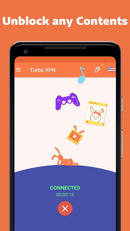 Turbo VPN (MOD, VIP Unlocked) V-3.3.4 - Mod APK Store | Download Mod Apk