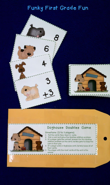 Funky First Grade Fun: Doubles Addition Rap & Games