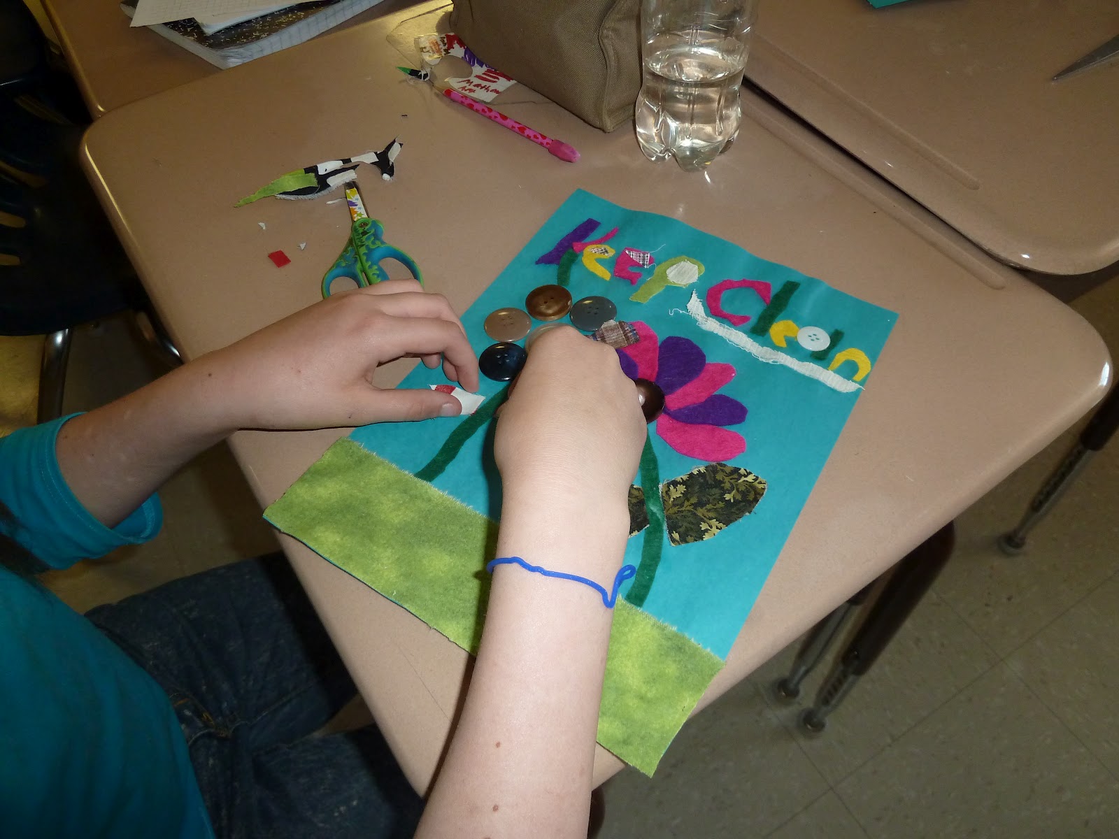 5T Room 30: Earth Day Collages