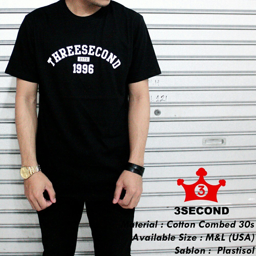 Kaos Distro 3 Second Bandung: Galeri Kaos 3Second Februari 2018