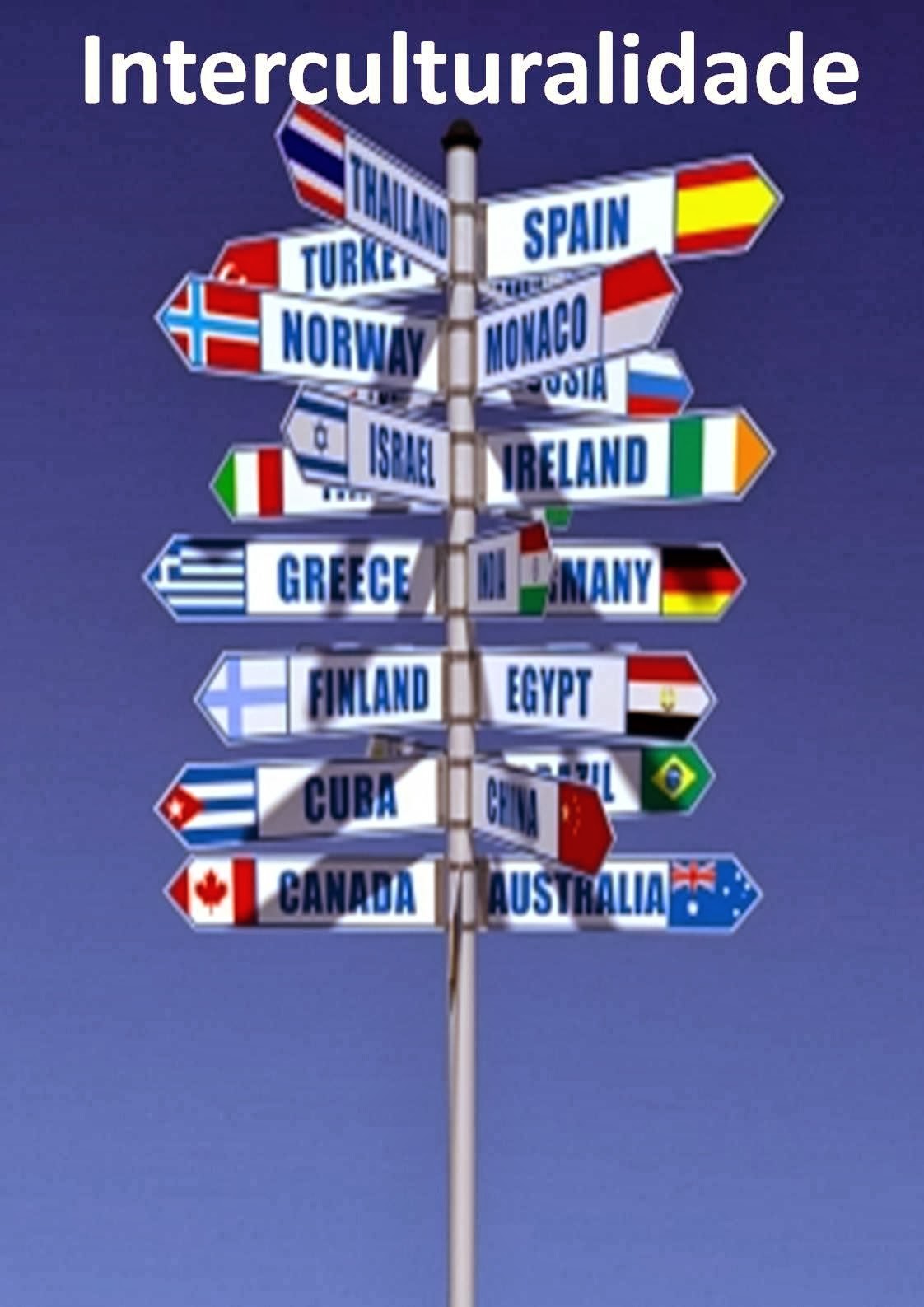 Educação Intercultural: Cartaz interculturalidade