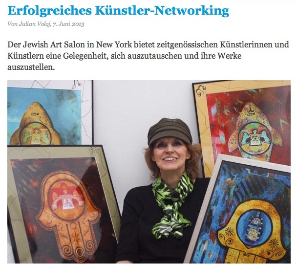 Jewish Art Salon: Jewish Art Salon in Tachles Magazine