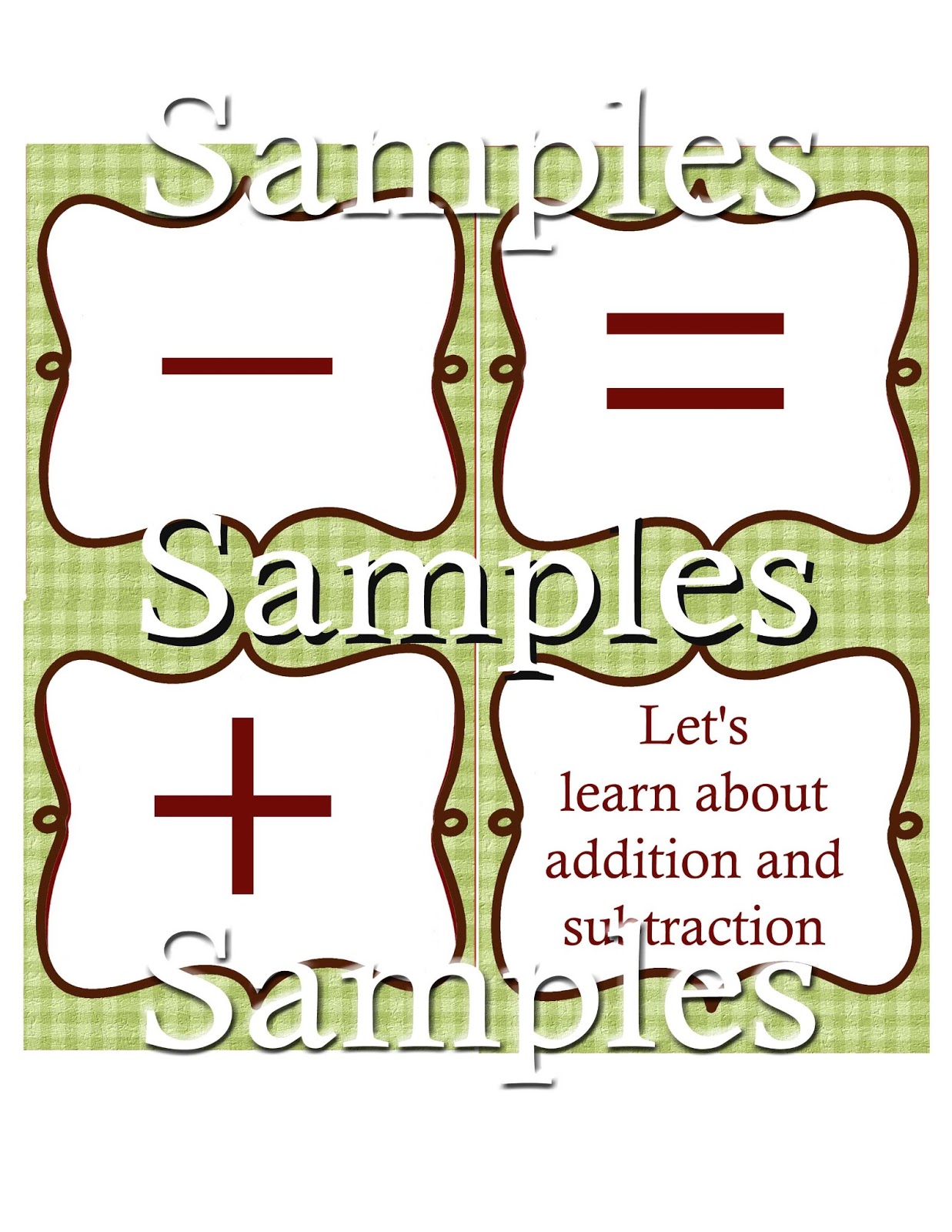 Mis 2 Manos: Made by My Hands: Counting Flash Cards Spring Theme ...