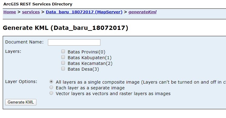 BELAJAR: MEMPEROLEH FILE BATAS WILAYAH TIPE KMZ