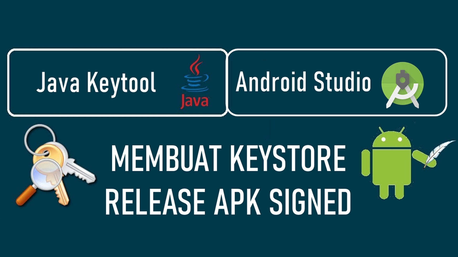 2 Cara Membuat Keystore APK untuk Rilis Aplikasi di Playstore