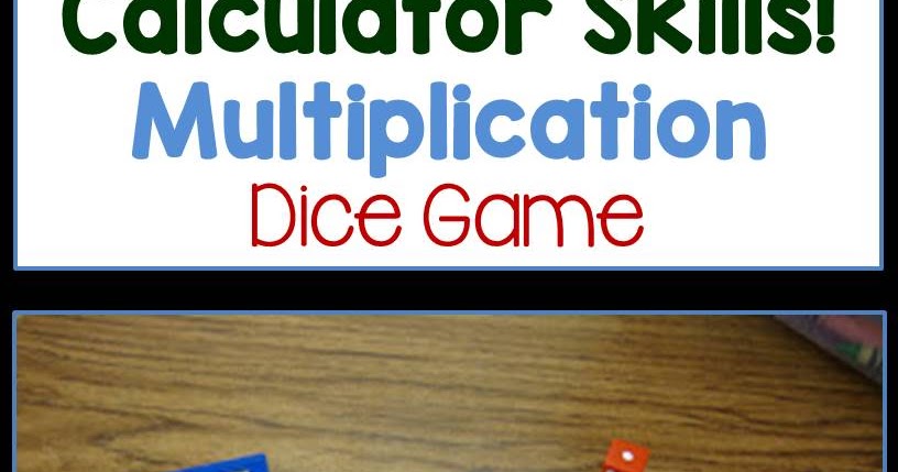 Quick and Easy to Prep Dice Game for Multiplication or Addition of ...