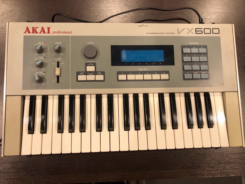MATRIXSYNTH: AKAI Pro VX600 Synthesizer