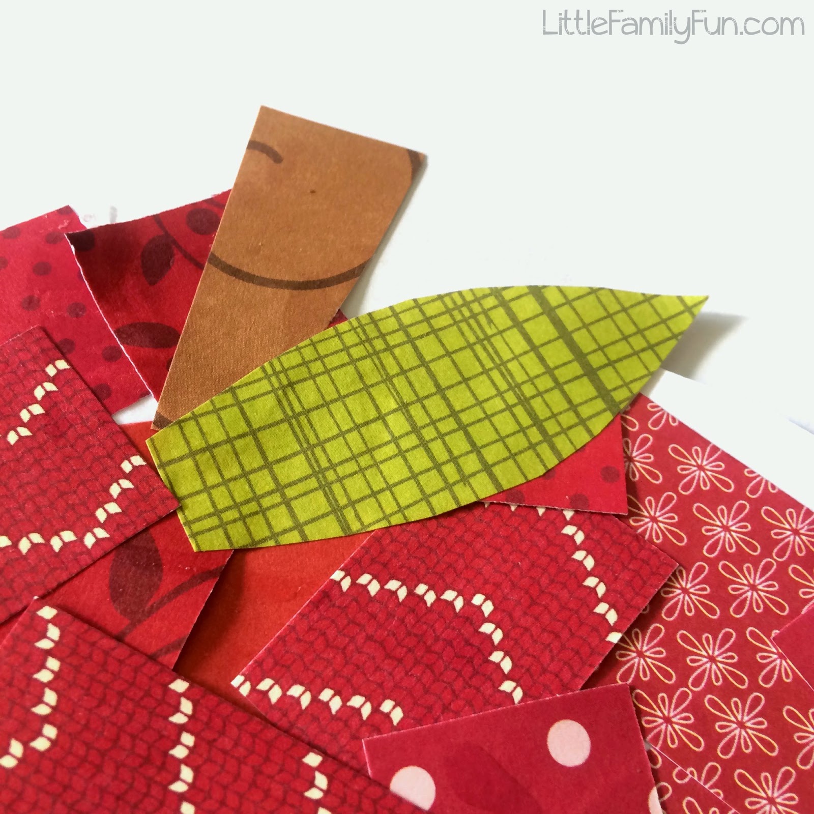 Little Family Fun: Apple Collage