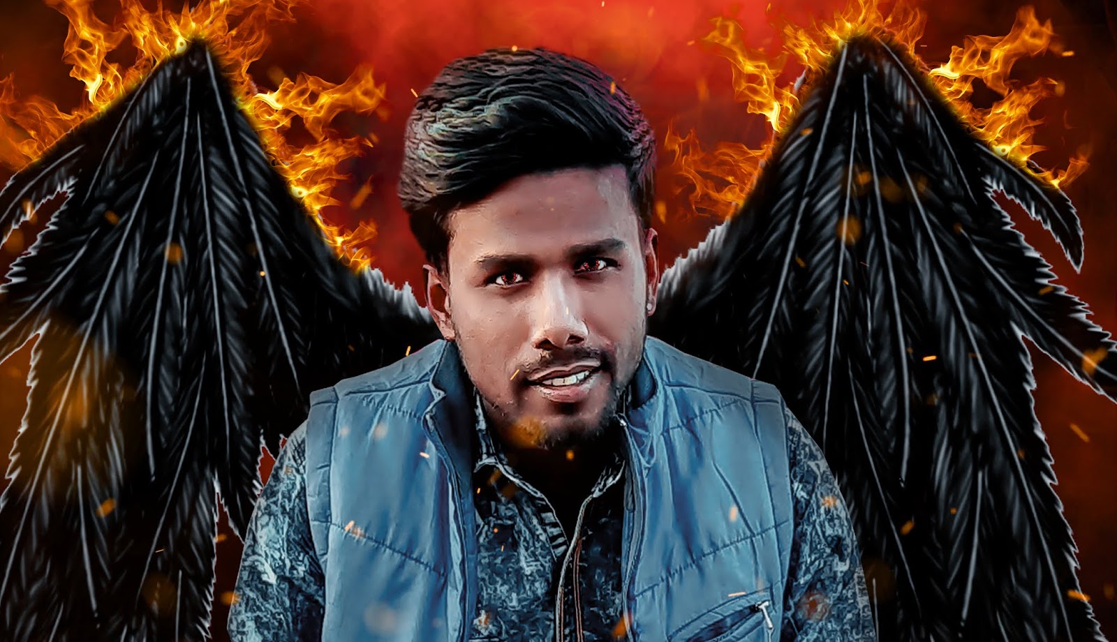 Devil Look | Photoshop Manipulation | Rishabh4465