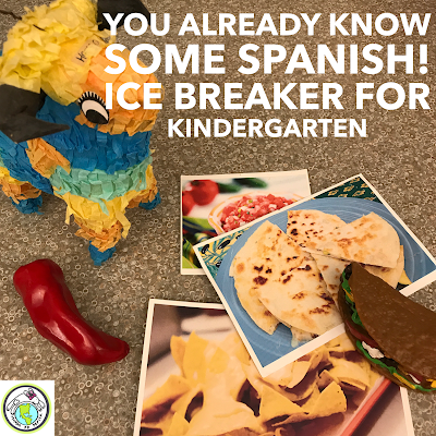 ¡Ya sabes español! A great first day activity! | Mundo de Pepita