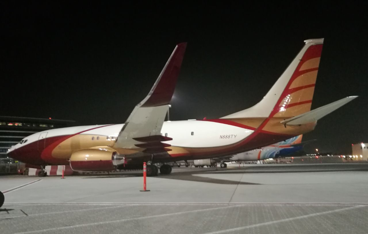 Tauranga Spotter: Biz Jets noted in Dubai International Airport recently