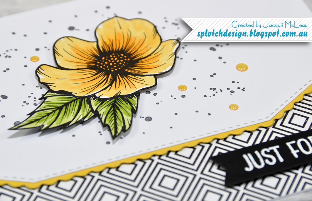 Splotch Design - Adding ink to paper!: All Occasions Card