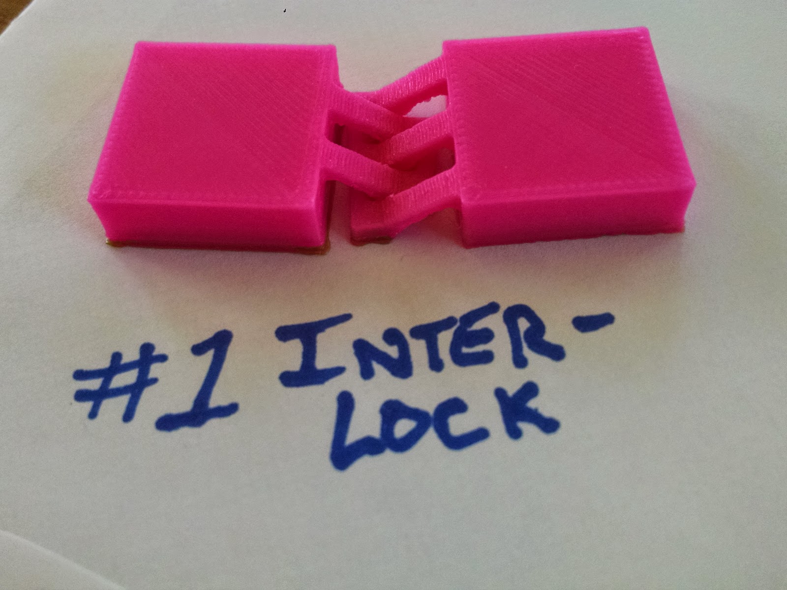 Maker Club Experimenting With 3d Printed Linked Objects