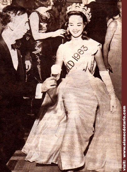 Pictures: Carole Crawford Miss World 1963