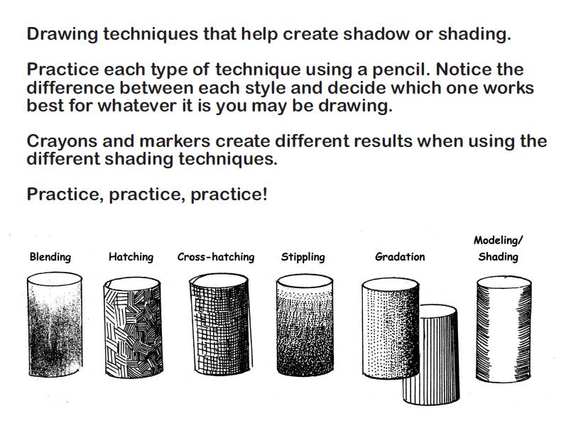 Stippling Value Scale