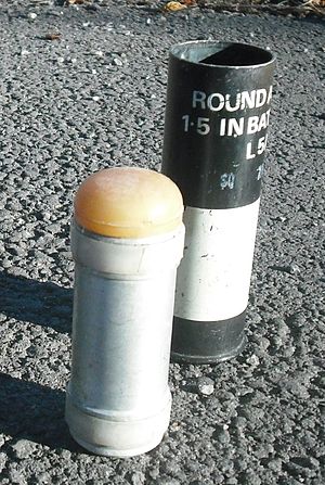 on target shooter nz: British Army "Rubber Bullets" & BATON ROUNDS: