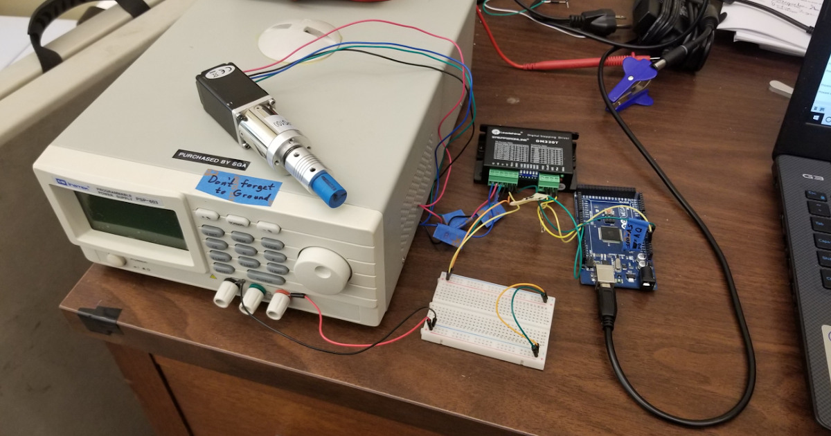 Fast Lab Tutorials Running A Stepper Motor With Arduino