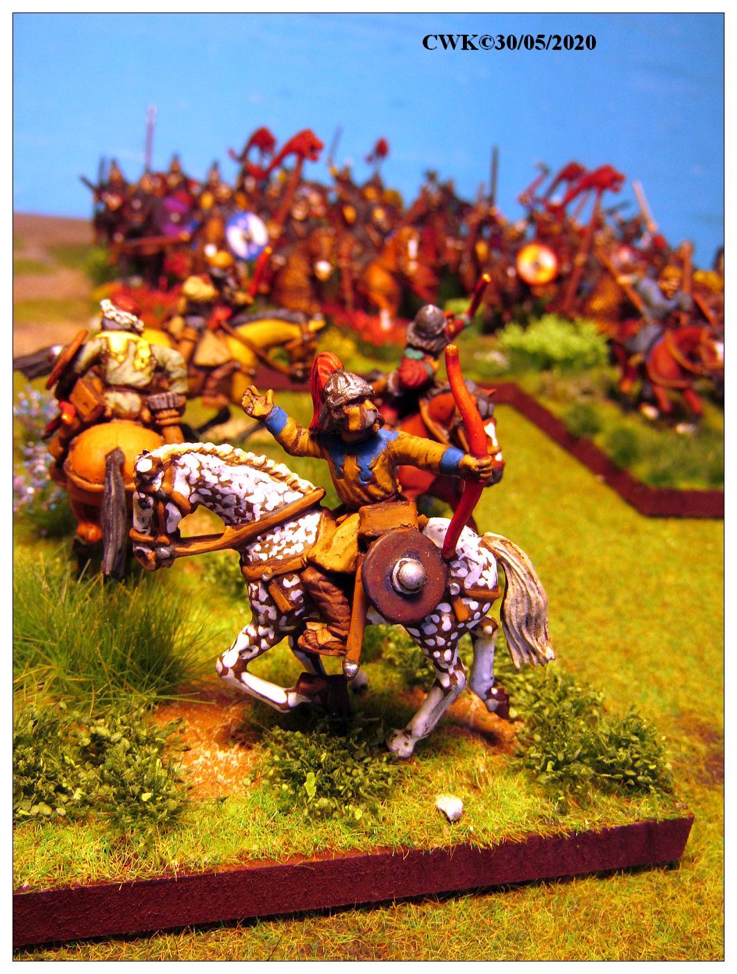 Impetus Armies in 28mm: Early Ostrogoths Basic Impetus army ,number five!!!