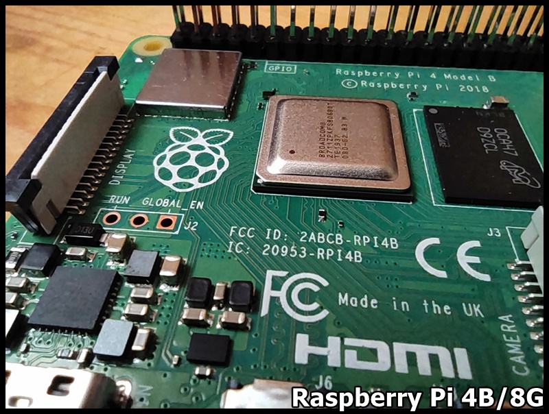Hello Raspberry Pi: My board, Raspberry Pi 4B/8G v1.4