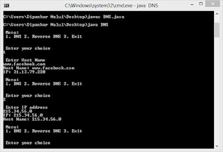Computer Science: Program to implement DNS in java (Domain Name Server ...