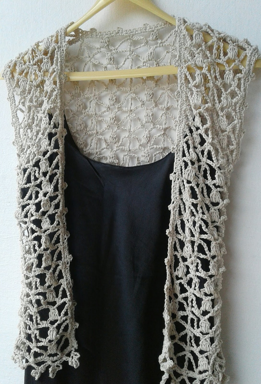 Lu Alves Crochê: COLETE EM CROCHÊ