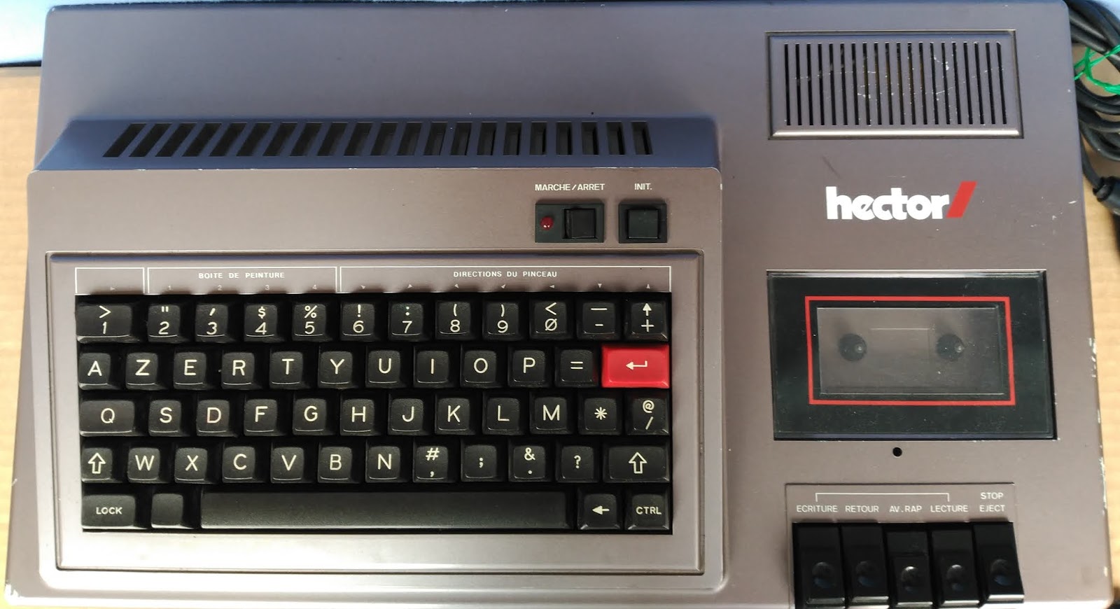 Retro Ordenadores Orty: Ordenador Hector I, teclado "azerty" (con BASIC ...