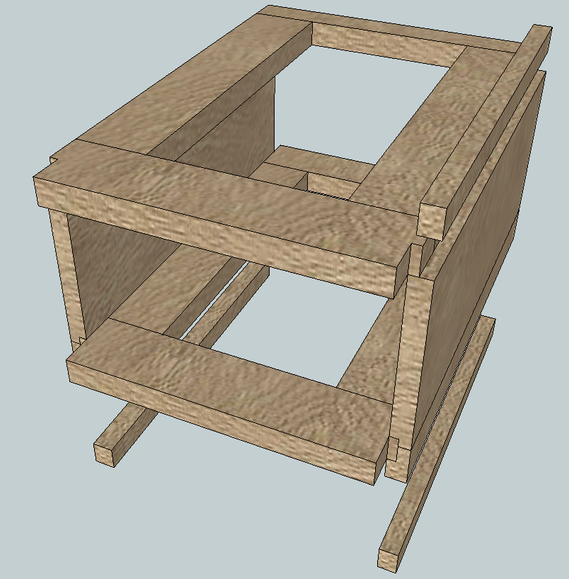 TMc Woodworks: Shower Room Vanity Unit - Part 5 - The Web Frames