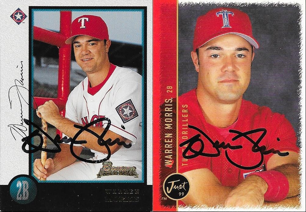 foul bunt: TTM Success - Warren Morris