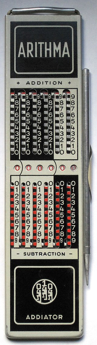 The Other Way Round: Arithmographe: The First Portable Calculator