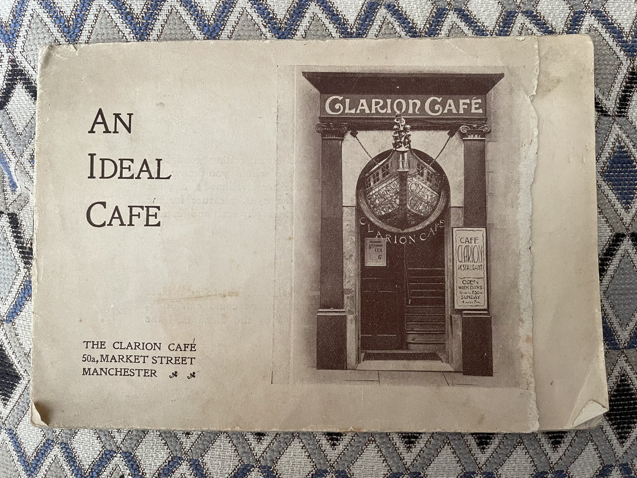 Hayes Peoples History: MANCHESTER CLARION CAFE 1908-1936