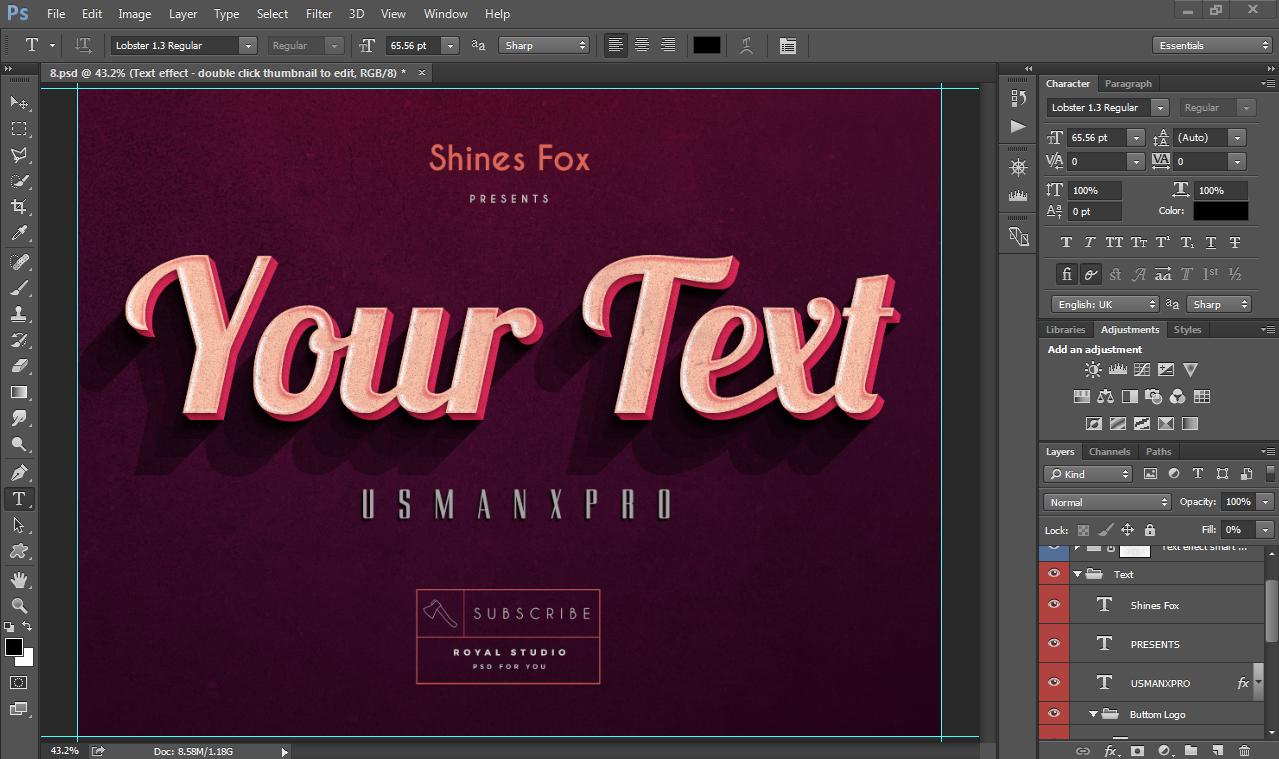 Top 15 Amazing Photoshop Text Effect Projects & Styles to Inspire Your ...