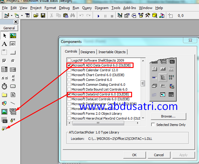 MEMBUAT APLIKASI VISUAL BASIC 6.0: Cara Koneksi database MySQL ke Visual Basic 6.0