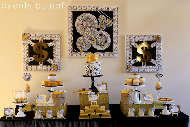 Blissfully Sweet: Money, Money, Money Themed Cakes & Treats