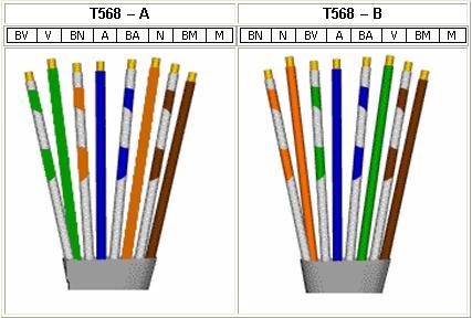 Configuración UTP y Jack Rj45