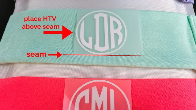 Tips to Apply HTV to Items with Thick Seams - Silhouette School