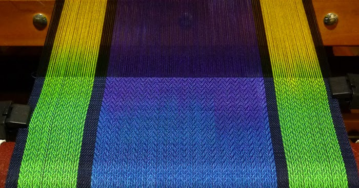 Sandra's Loom Blog: Low-Key Weaving