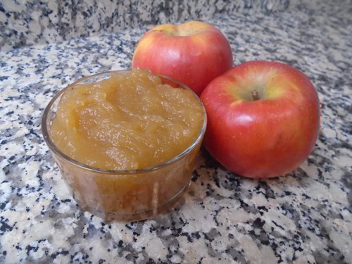 Compota de manzana
