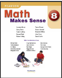 อีบุคหน้าเขามหาชัย: Math Makes Sense 8 .. Pearson