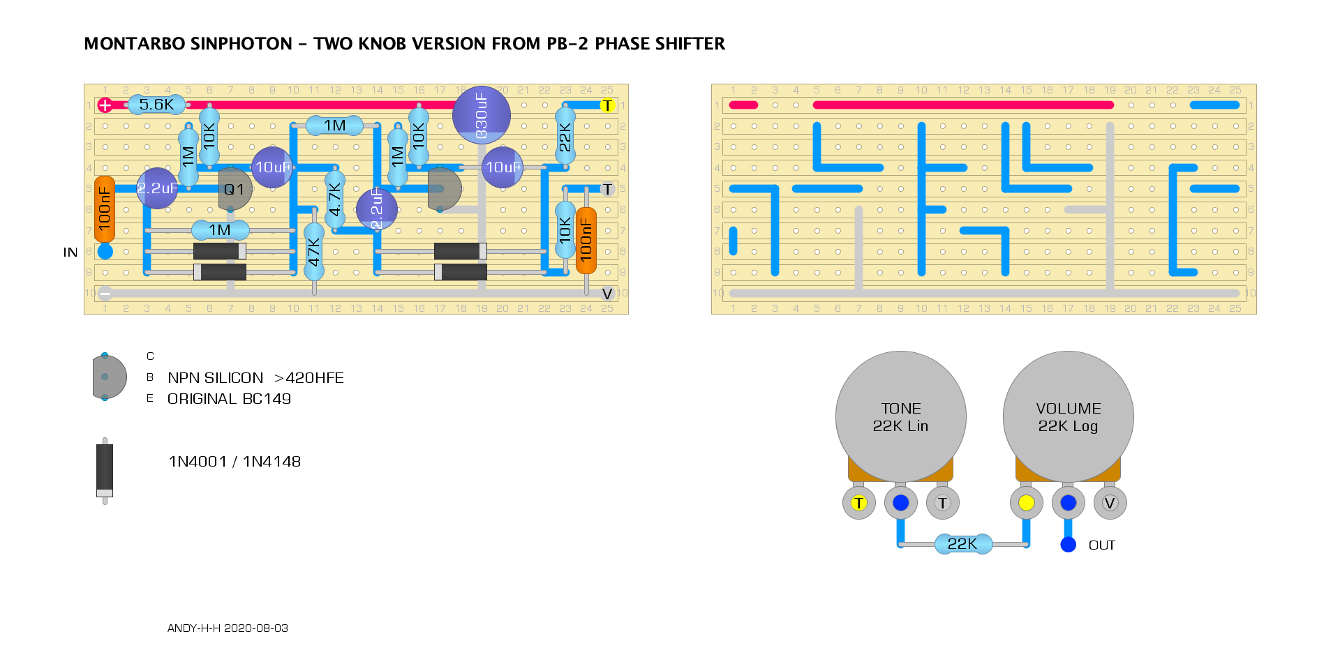 Guitar Effects - Vero - Point to Point - Tag Board Layouts: MONTARBO ...