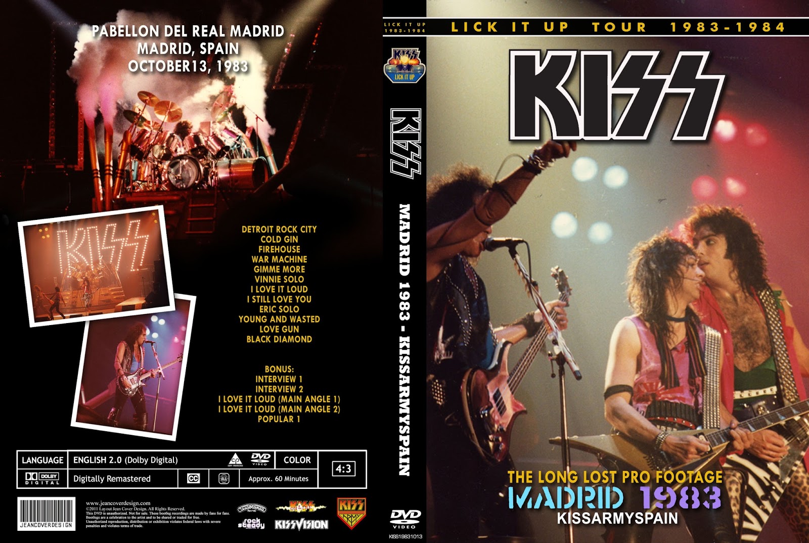 T.U.B.E.: Kiss - 1983-10-14 - Madrid, ES (DVDfull pro-shot)