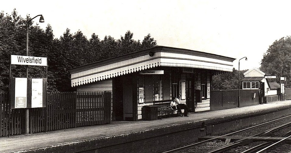 the rail thing: Wivelsfield 1977