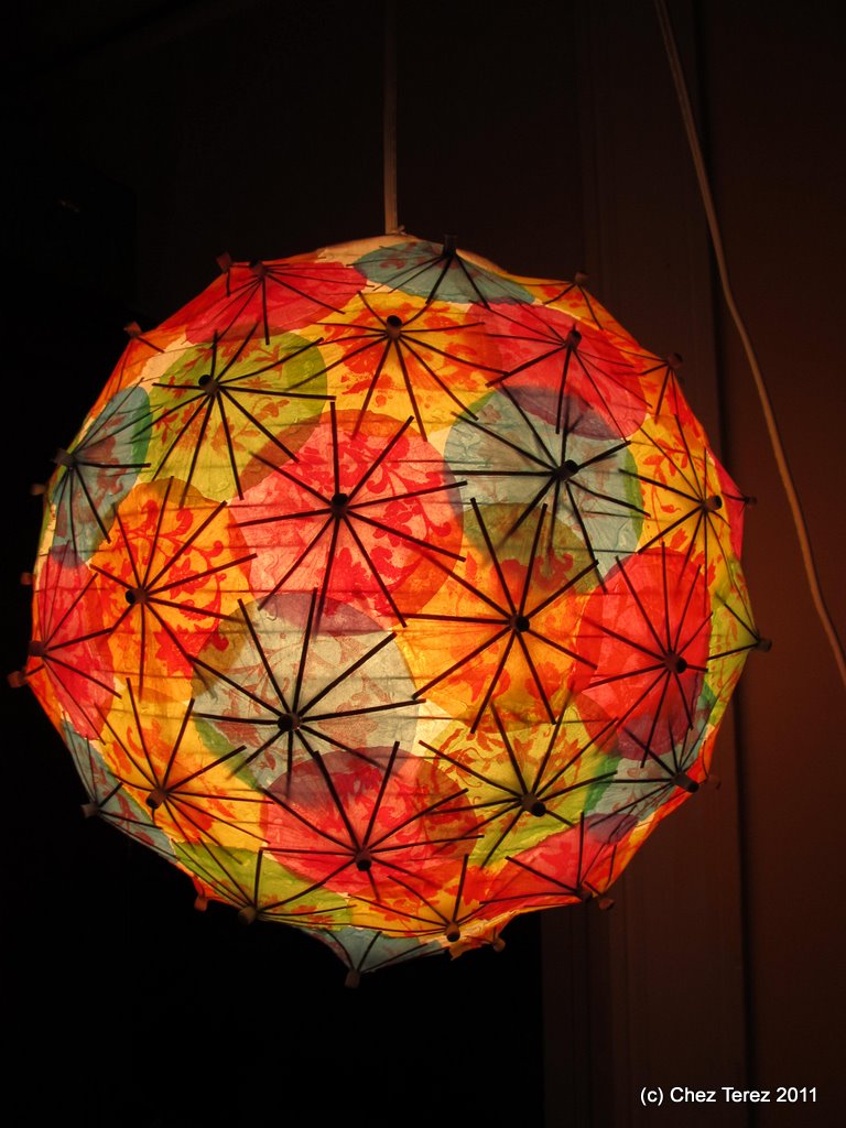 Chez Terez: Parasol Pendant Lamp