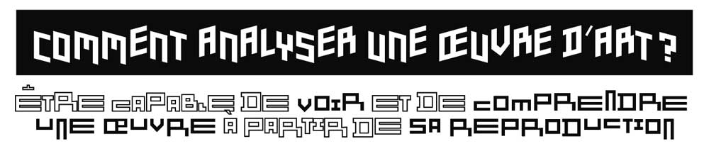 Comment analyser une œuvre d'art ?